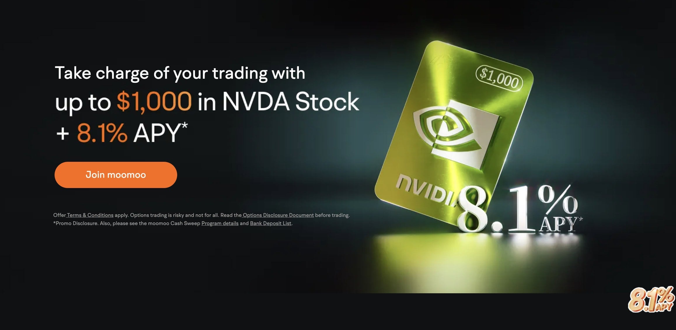 moomoo Promo: Up to $1,000 in Free NVDA Stock ( May 2026 )